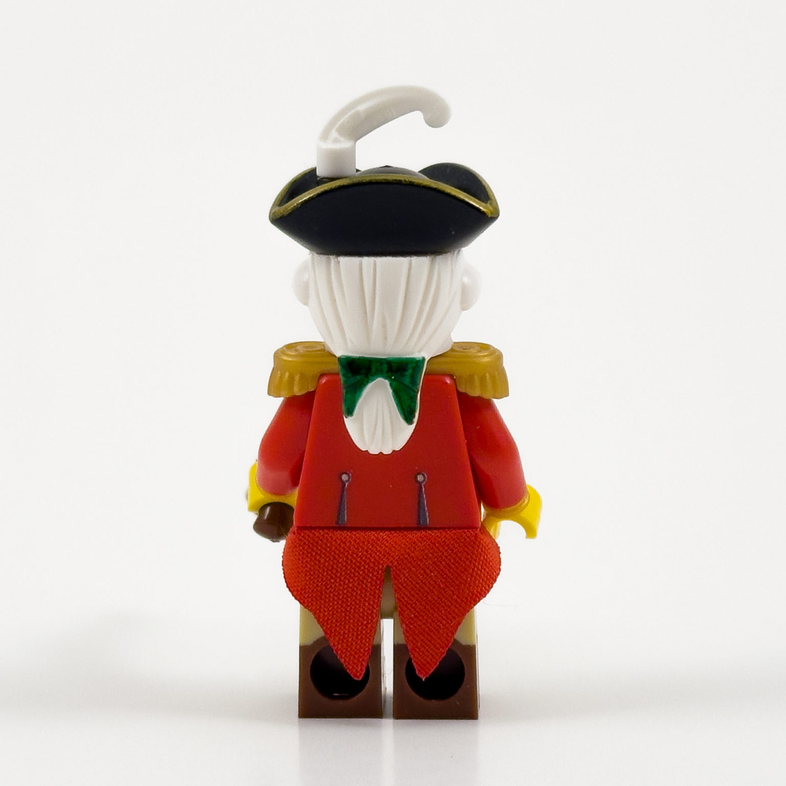 Revolutionary War British Redcoat Officer with Blue Sash Minifigure ...