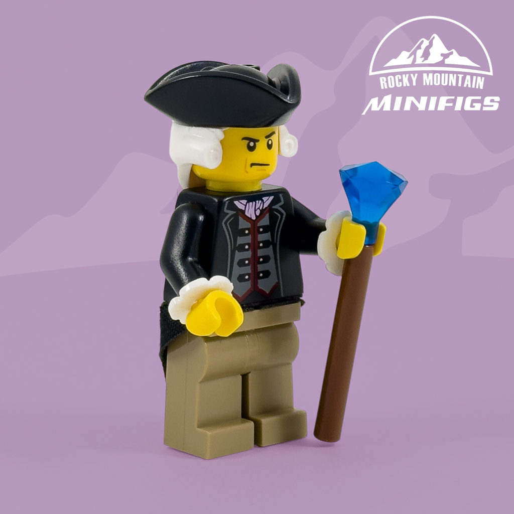 Revolutionary War Male Colonist With Black Jacket Minifigure - Rocky ...