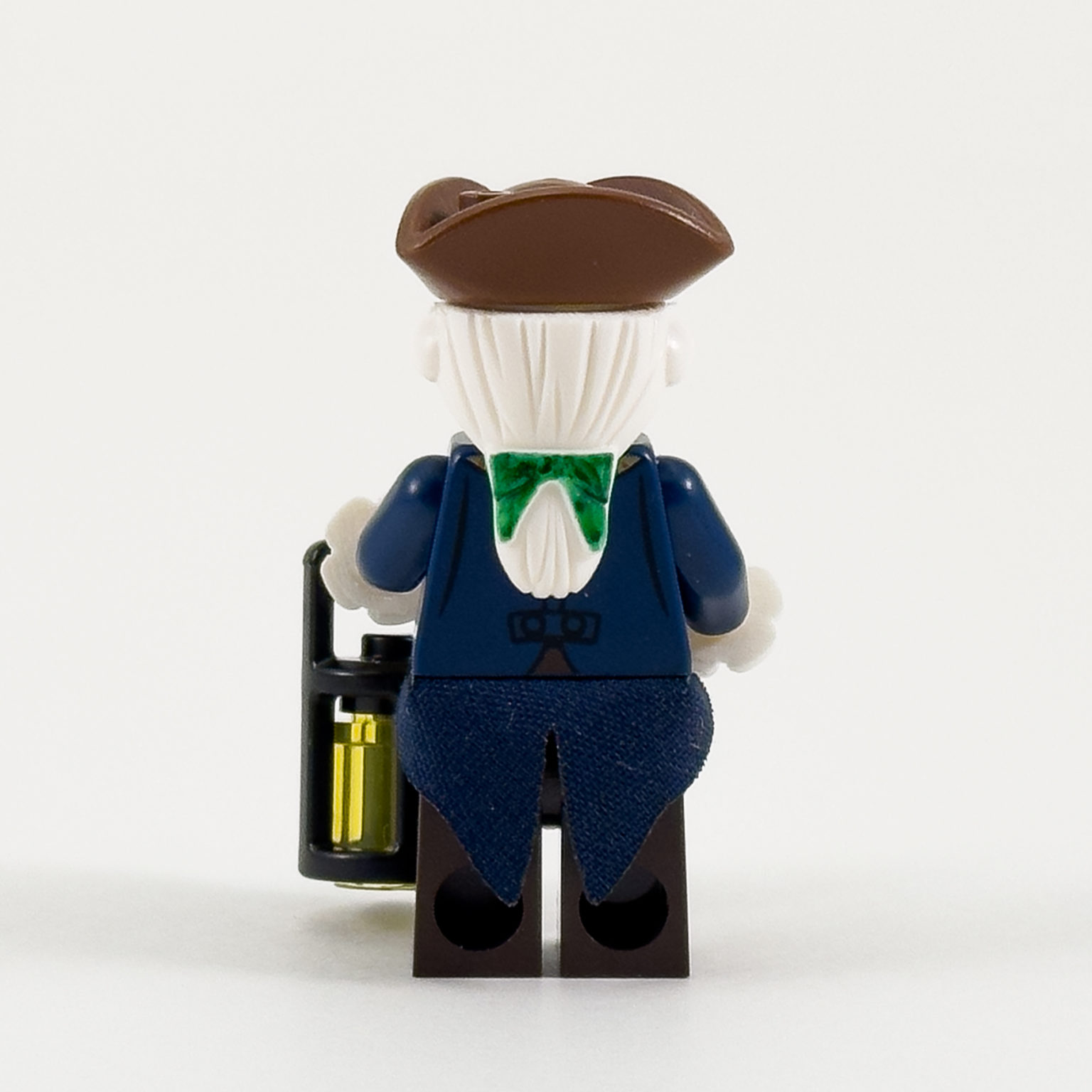 Revolutionary War Male Colonist With Dark Blue Jacket Minifigure ...