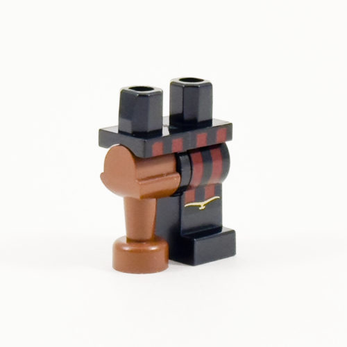 Pirate Legs with Stripes and Pegleg - Rocky Mountain Minifigs