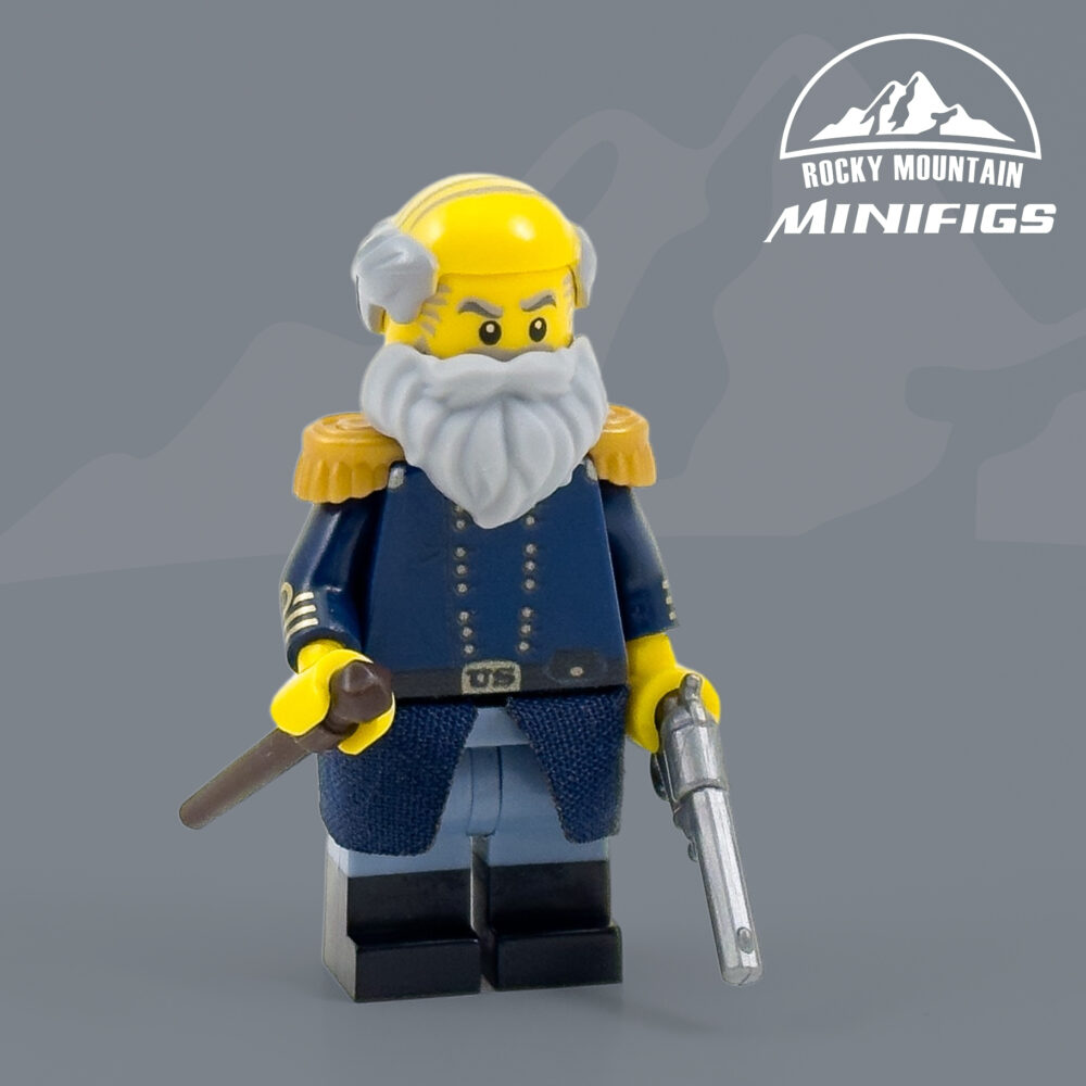 Civil War Union Infantry Soldier Minifigure - Rocky Mountain Minifigs