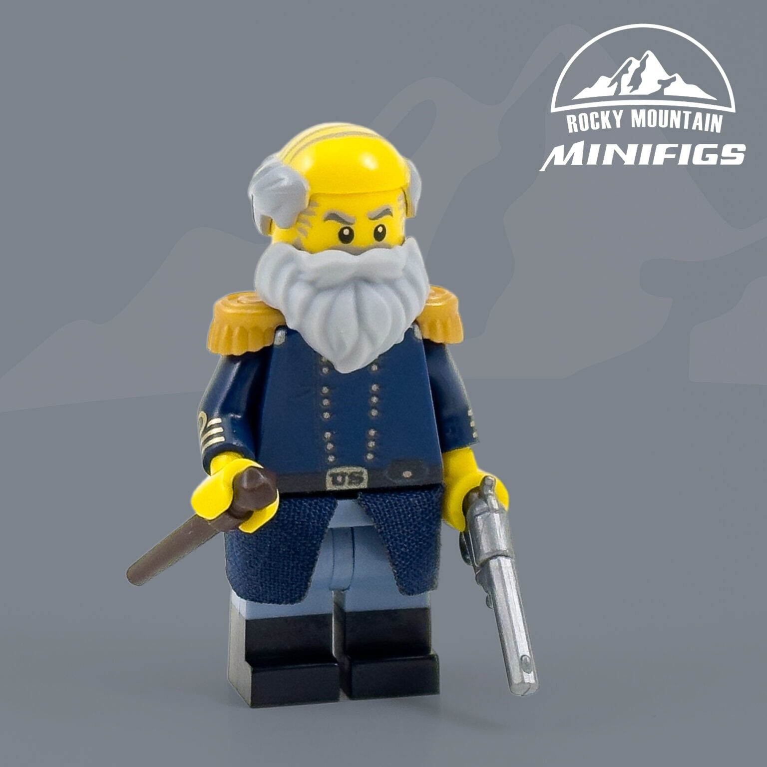 BrickArms M1851 Navy Revolver - Rocky Mountain Minifigs