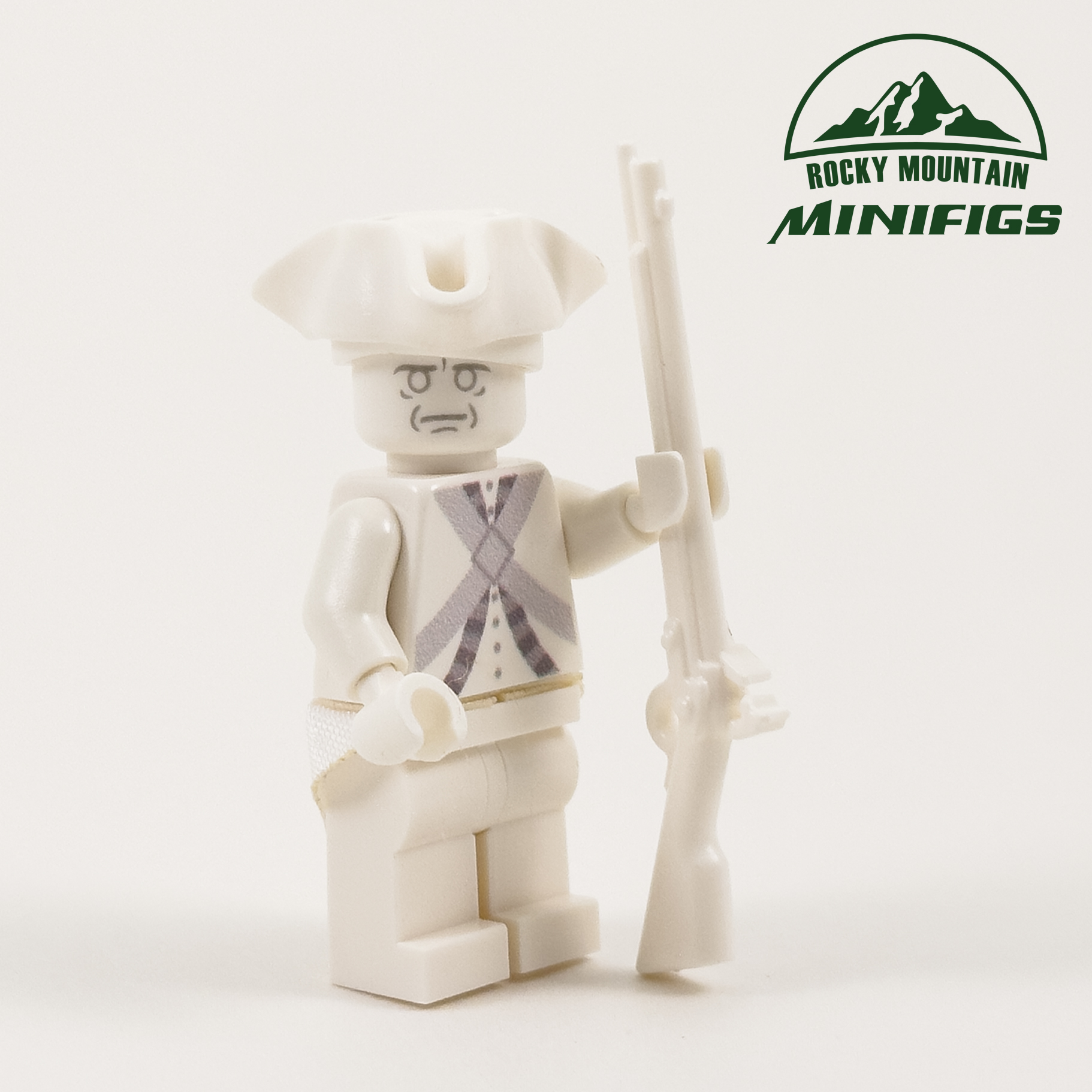Revolutionary War Soldier Statue / Ghost Minifigure - Rocky Mountain ...