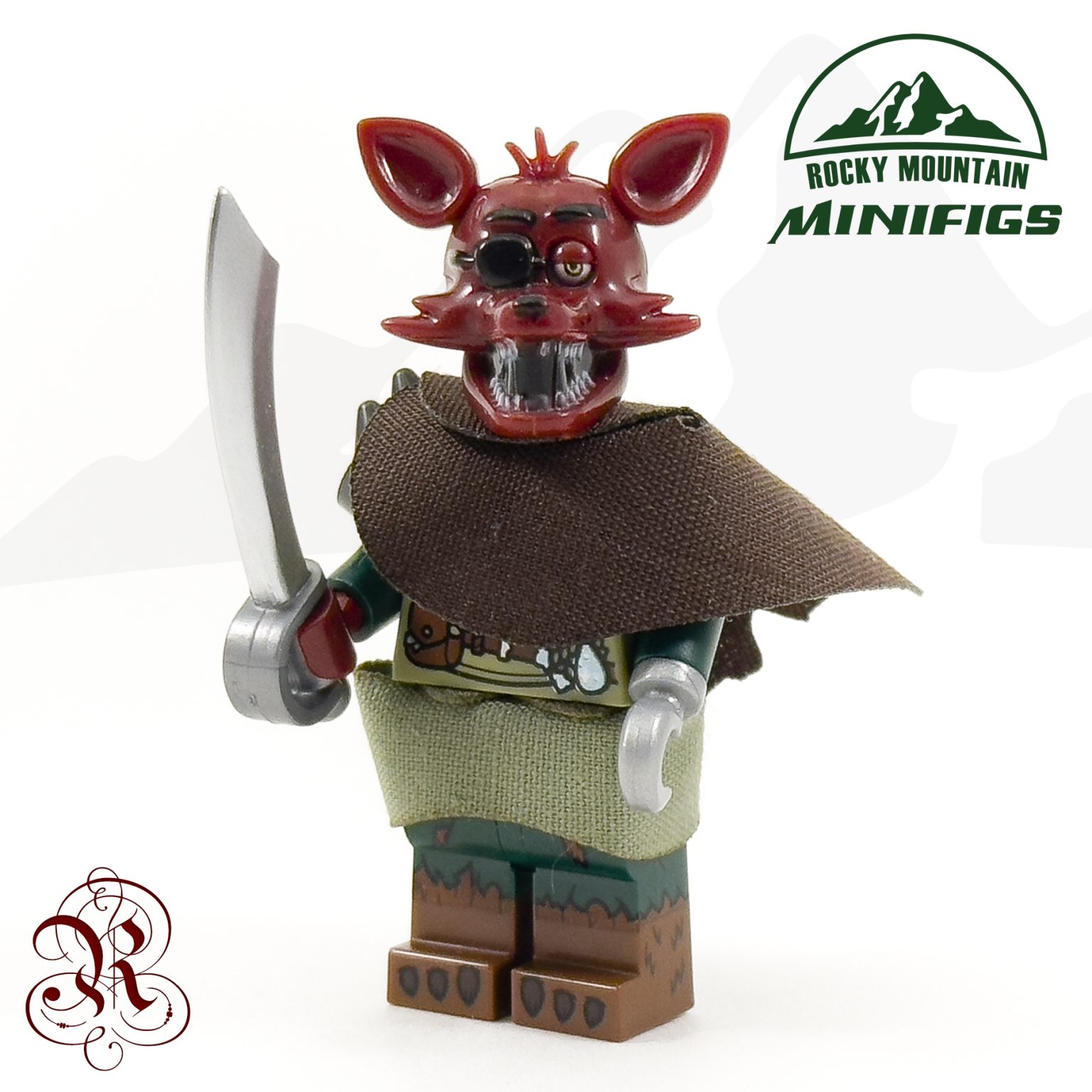 Woodland Creatures Vermin Corsair Stoat with Cutlass Minifigure - Rocky ...