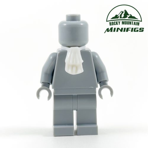 Molded Revolutionary War Regency Cravat Neckcloth - Rocky Mountain Minifigs
