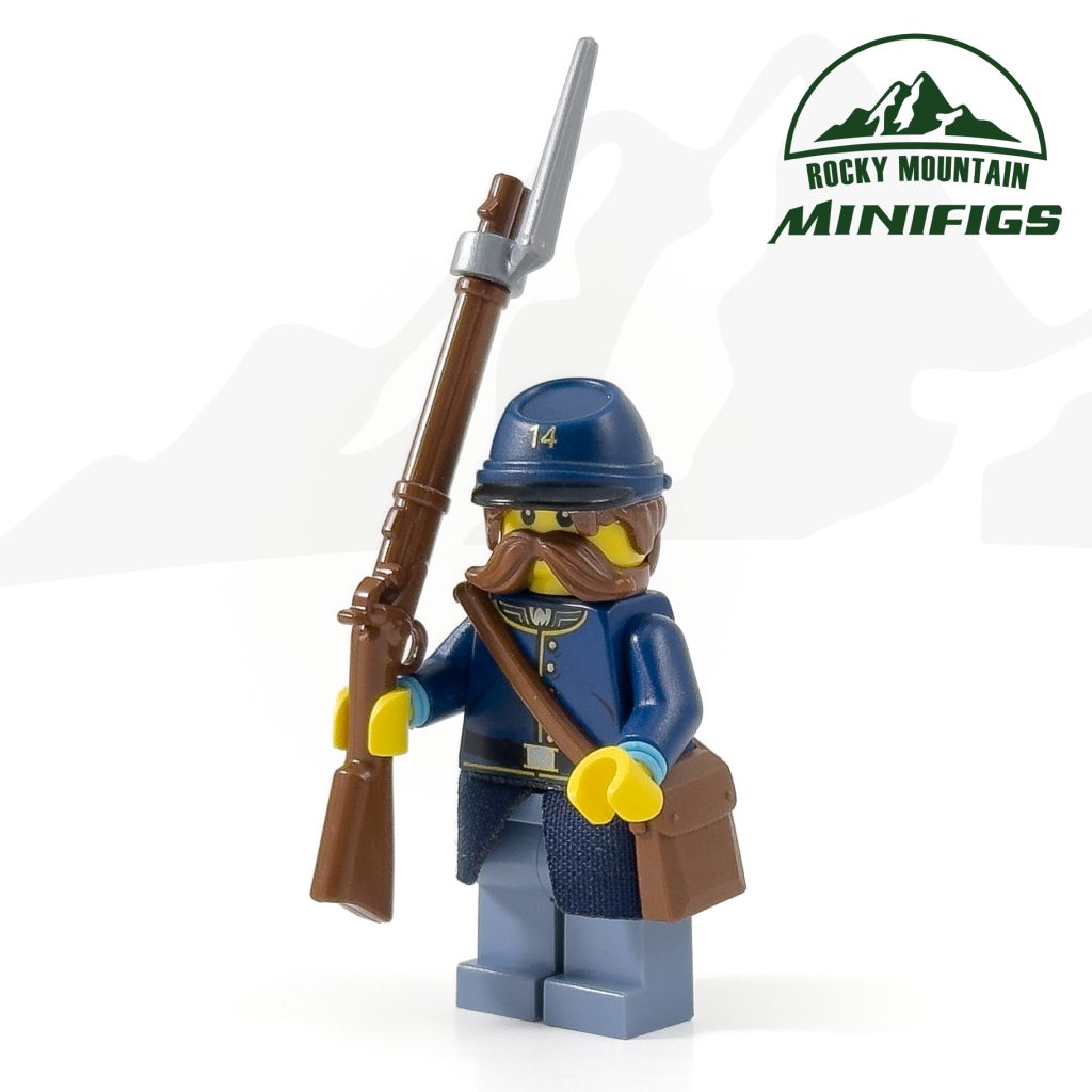 American Civil War Union 14th New Jersey Infantry Minifigure - Rocky ...