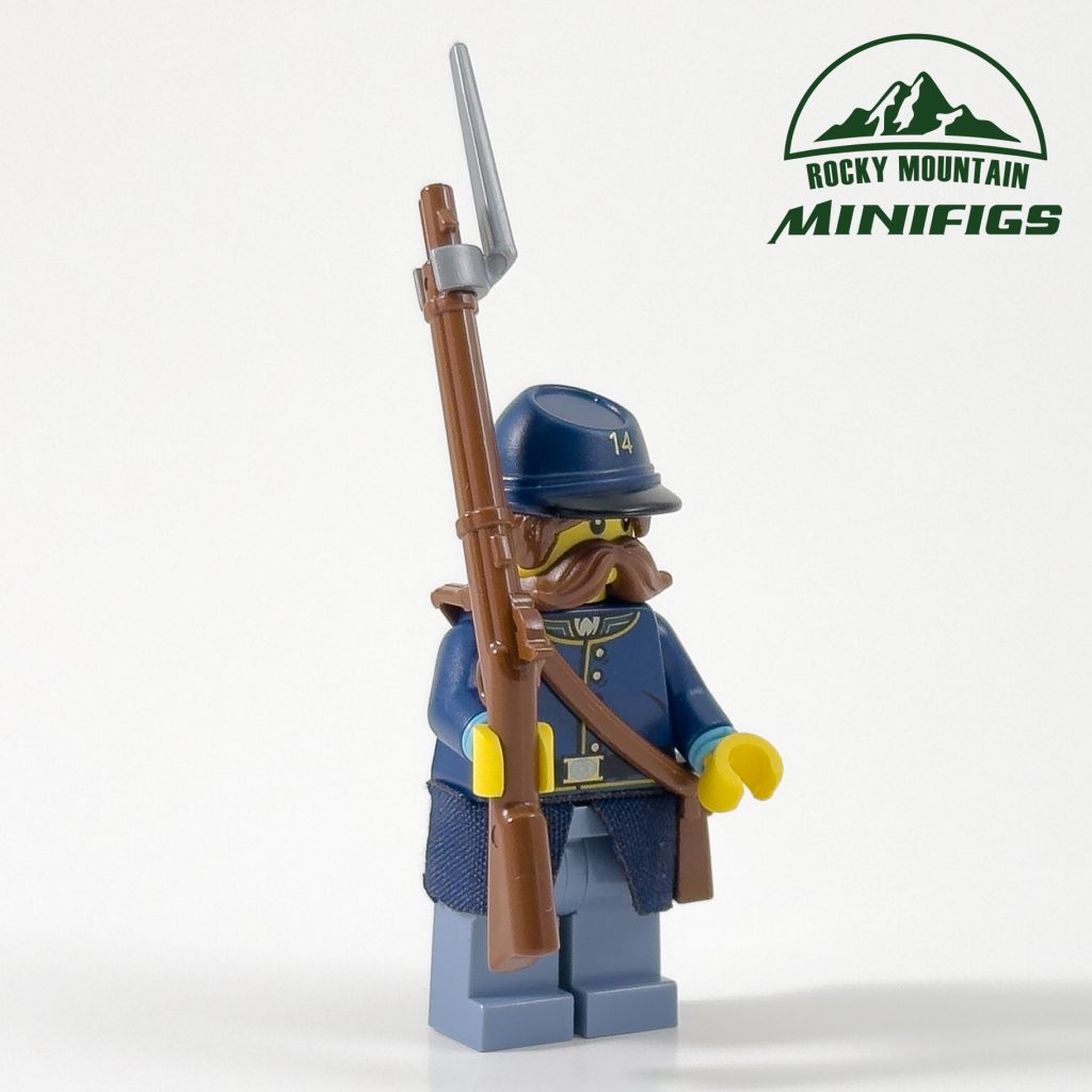 American Civil War Union 14th New Jersey Infantry Minifigure - Rocky ...