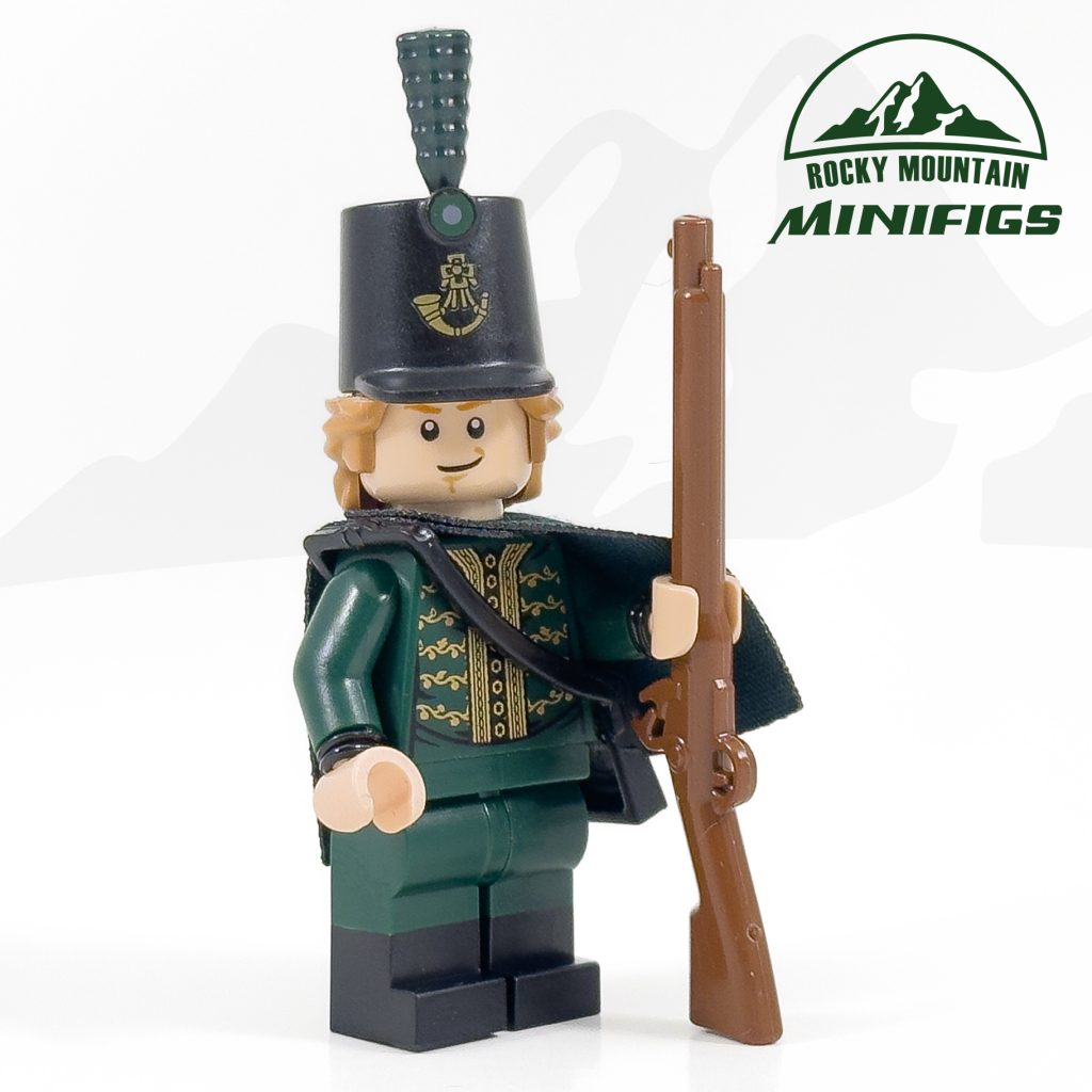 Napoleonic Richard Sharpe 95th Rifles Minifigure - Rocky Mountain Minifigs