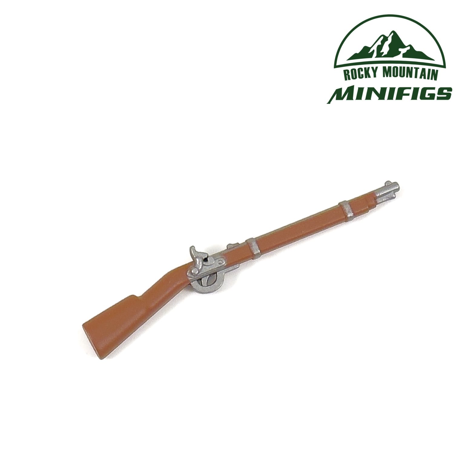 Dual-Color Molded Infantry Musket - Rocky Mountain Minifigs